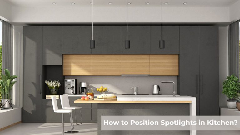 How to position spotlights in the kitchen? | Kitchen Lighting
