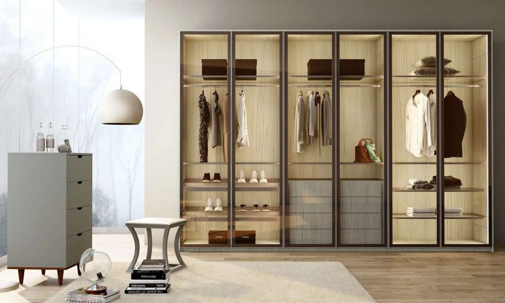 Glass Wardrobes Designs Ideas