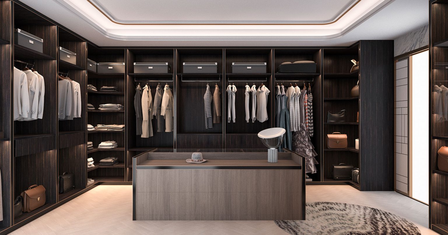 Open Wardrobe Designs Ideas