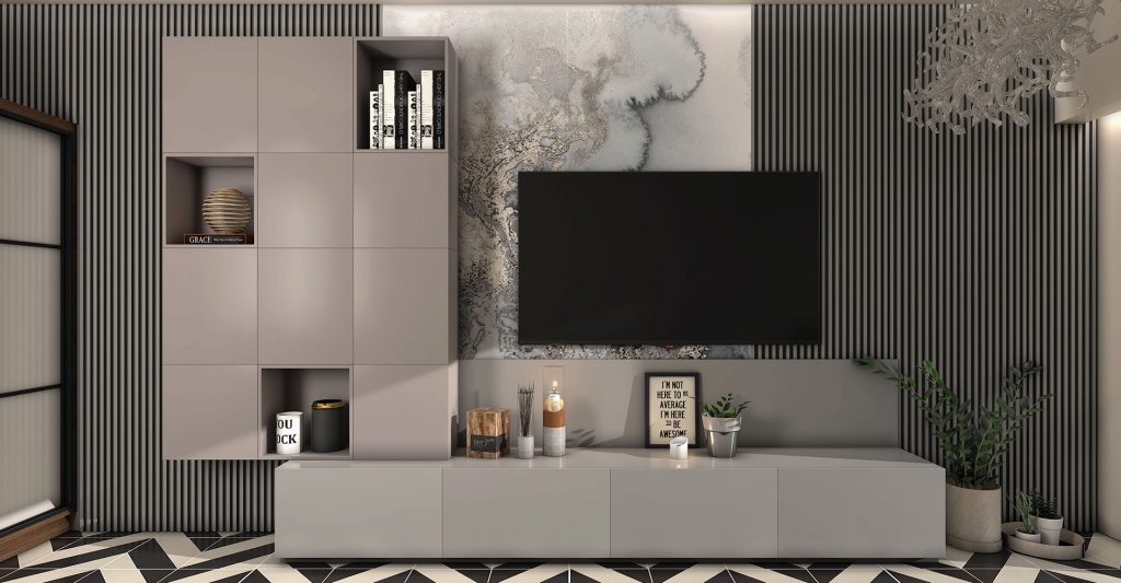 Modern media unit design ideas for your home | TEL Kitchens