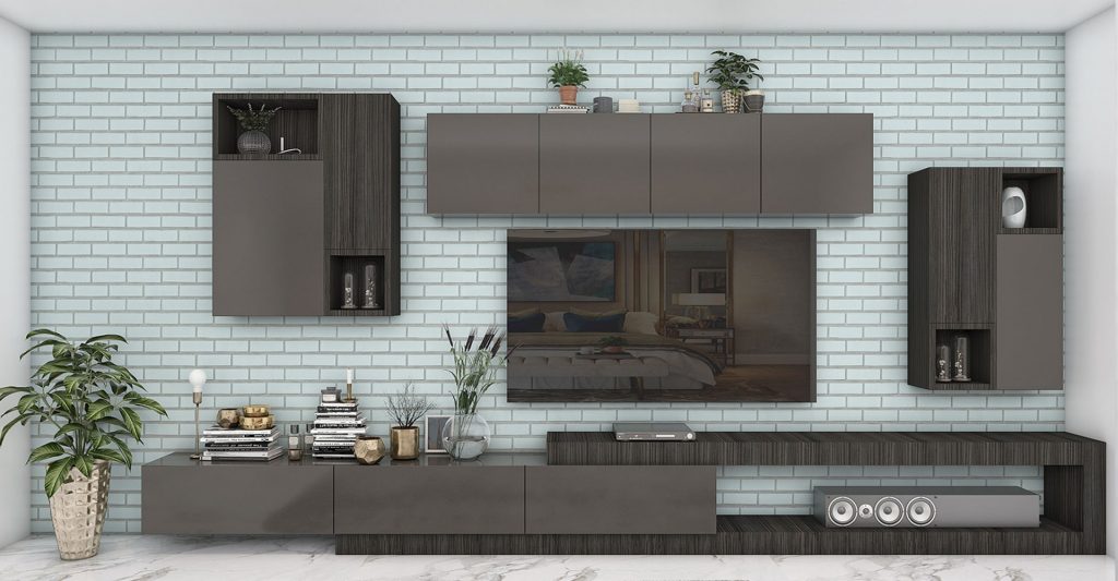 Modern media unit design ideas for your home | TEL Kitchens