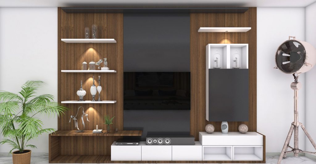 Modern media unit design ideas for your home | TEL Kitchens
