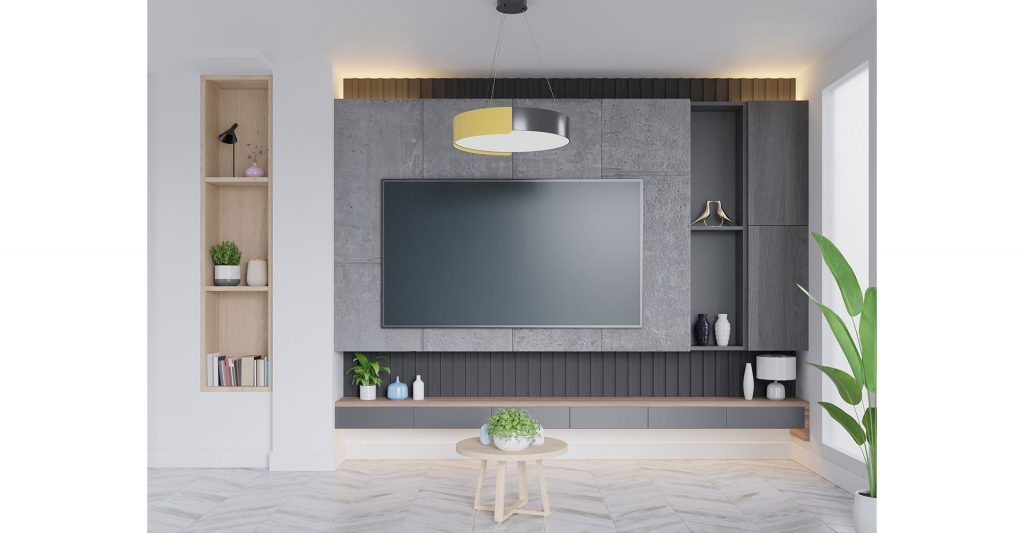 Modern media unit design ideas for your home | TEL Kitchens