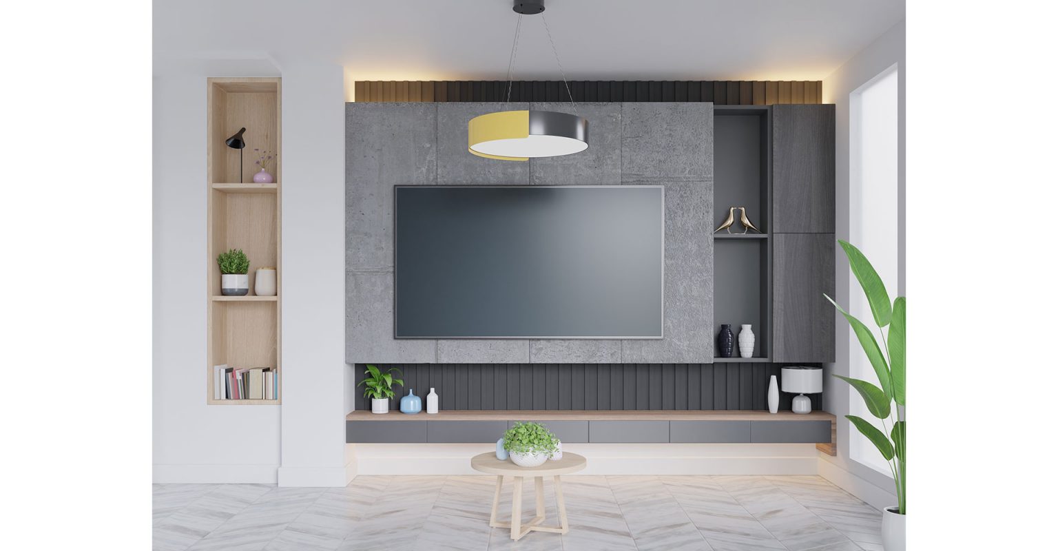 Modern media unit design ideas for your home | TEL Kitchens