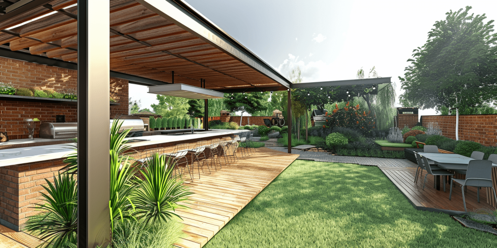 Covered Outdoor Kitchen Ideas: 20 New Covered Kitchens Designs