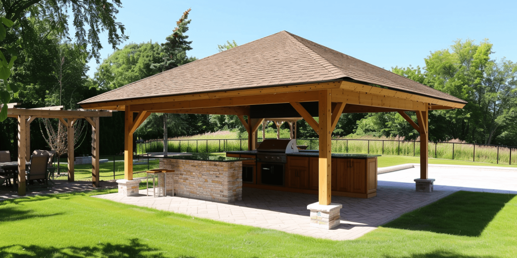 Covered Outdoor Kitchen Ideas: 20 New Covered Kitchens Designs