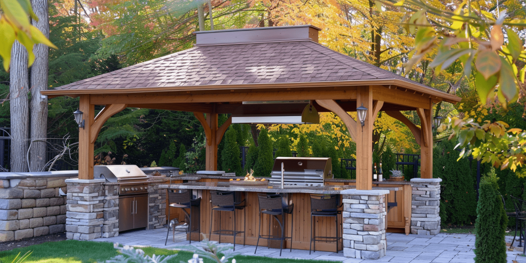 Covered Outdoor Kitchen Ideas: 20 New Covered Kitchens Designs