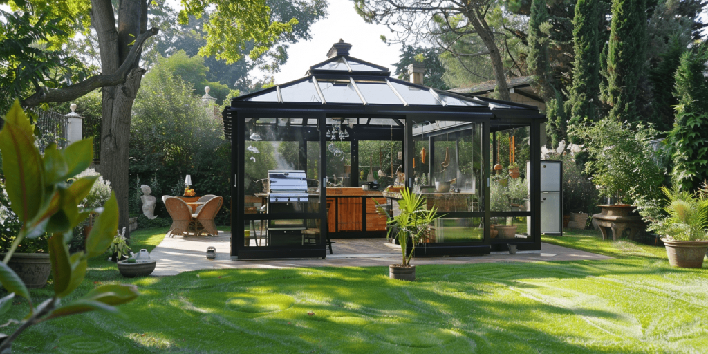 Covered Outdoor Kitchen Ideas: 20 New Covered Kitchens Designs