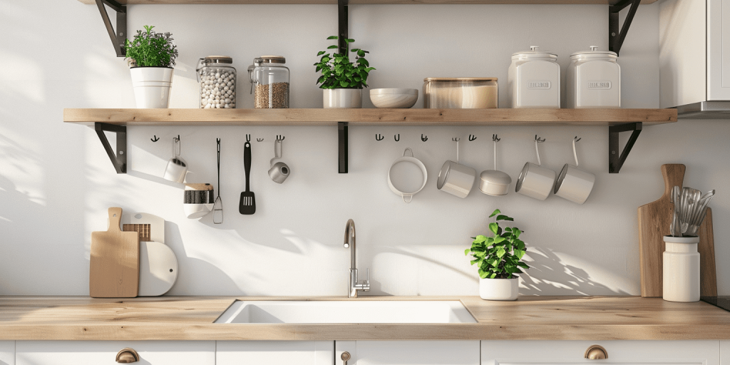 Open Shelving Kitchen Ideas | Modern Shelf Kitchens Designs